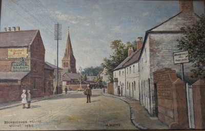 Bromborough Village; Hopps, Harold (1879-1967); 1930; BIKGM.B4504 | eHive