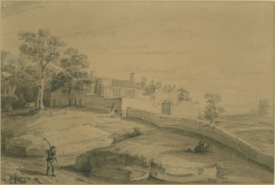 Bidston Hall 1816; Goodall, Edward (1795-1870); BIKGM.308 | eHive