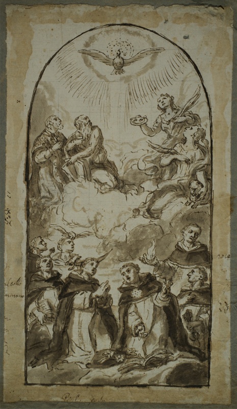 The Holy Ghost Appearing to Religious Figures; BIKGM.6245 | eHive