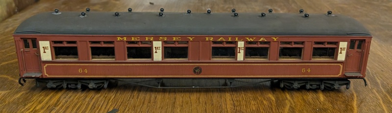 Mersey Railway Model Train Carriage; Hosking, George Redmayne; BIKGM ...