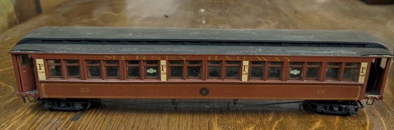 Mersey Railway Model Train Carriage; Hosking, George Redmayne; BIKGM ...