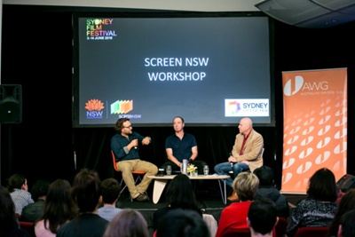 Screen Talk - Screen NSW Workshop; 2015; SFF-PH1550 | eHive