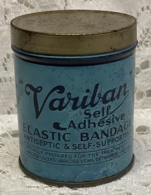 Variban Elastic Bandage Tin; Cuxson Gerrard & Co Ltd; 2022.0239 | eHive