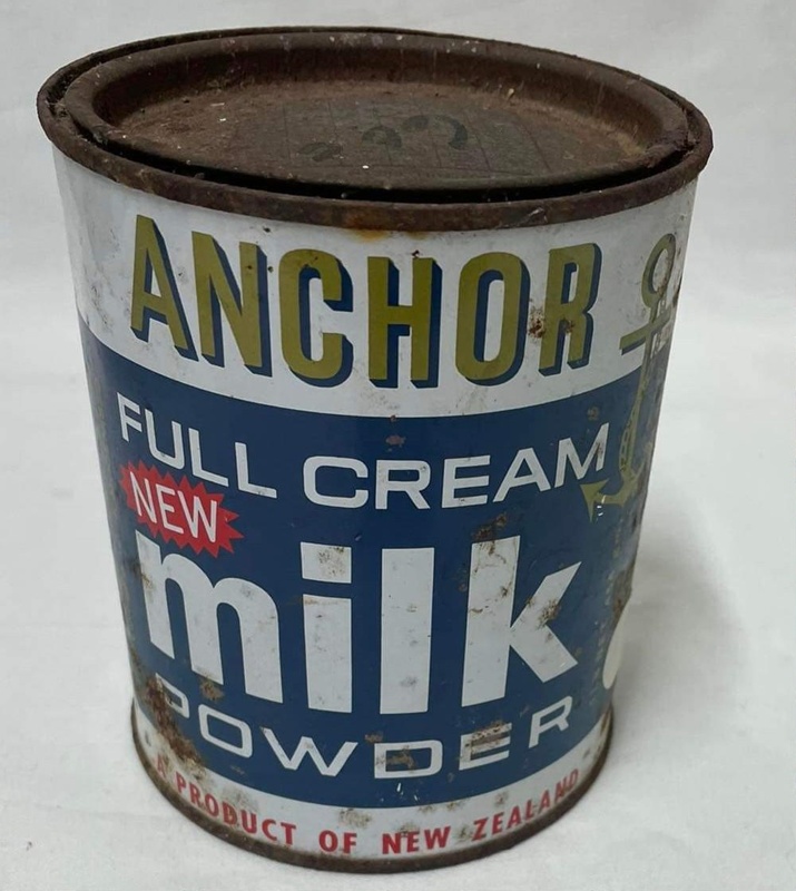Anchor Full Cream Milk Powder 1lb tin; The New Zealand Co-operative ...