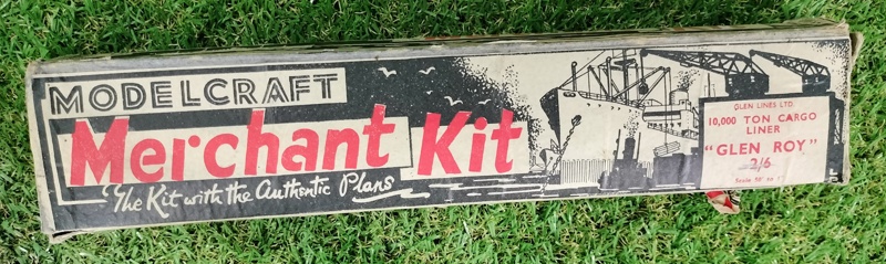 Merchant Kit, Cargo Liner Glen Roy model; Modelcraft; 2024.1980 | eHive