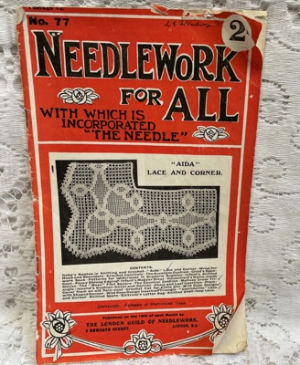 "Needlework for all" Magazine Vol. VII; The London Guild of Needlework ...