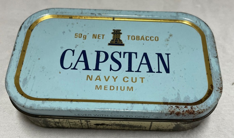 Capstan tobacco tin; 2022.0095 | eHive