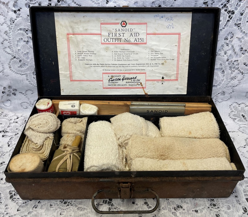 'Sanoid' First Aid Kit Box; Cuxson Gerrard & Co. Ltd; 2022.0688 | eHive