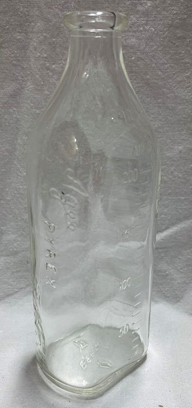 Pyrex baby bottle; Agee Pyrexware; 2022.0131 | eHive