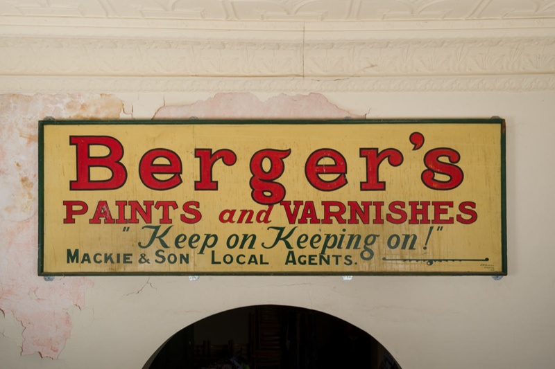 Berger Paint Sign; J H Daniel; 01/10/1933 | eHive