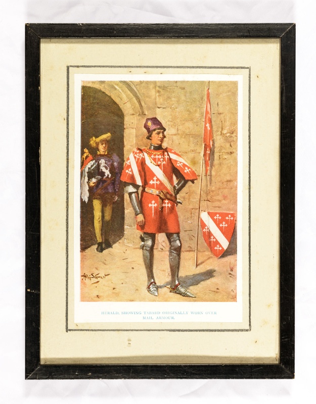 Herald, showing tabard originally worn over mail armour; FRMLM.1986.669 ...