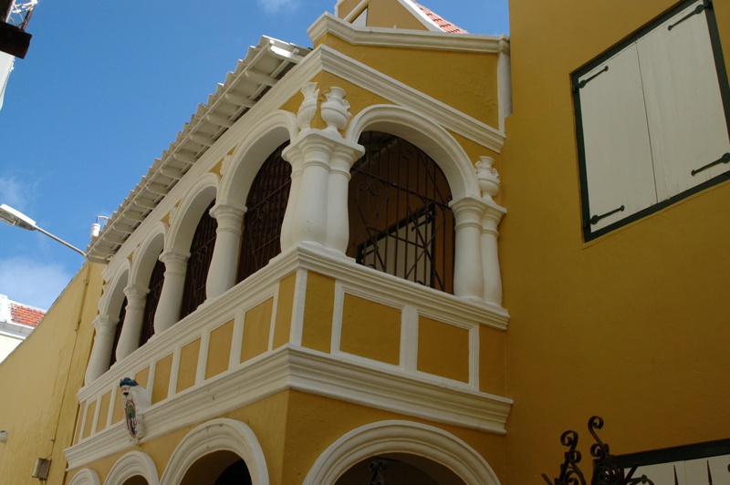 Rabbi's house, Mikvé Israel Synagogue, Willemstad, Curaçao; Anonymous ...