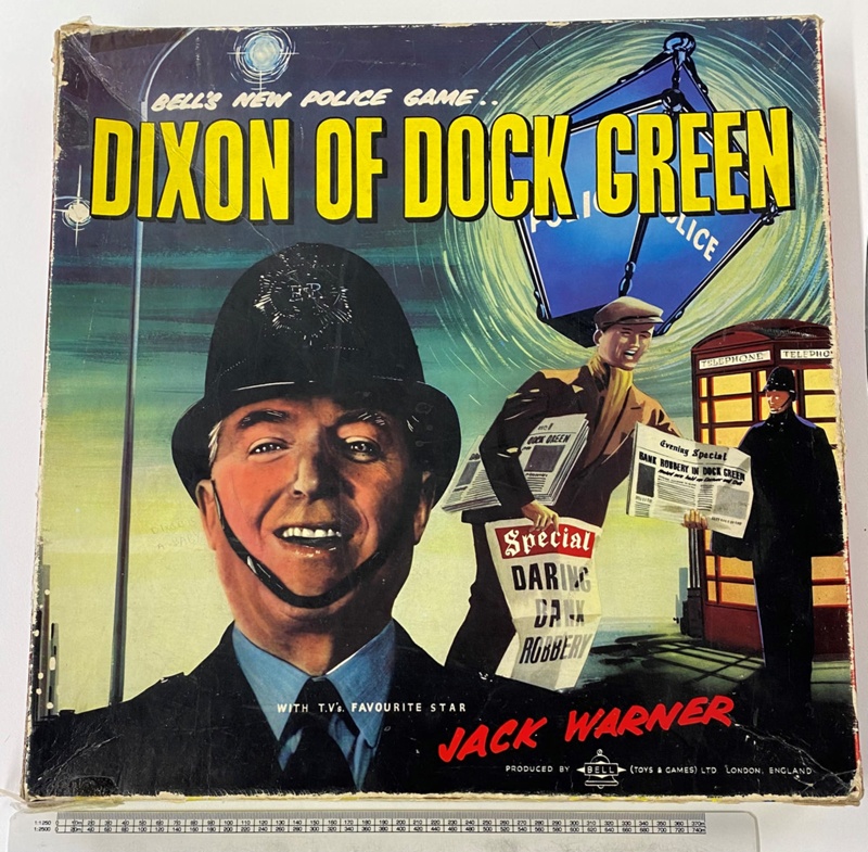 Dixon of Dock Green- Board Game; Bell (Toys and Games) Ltd; 1957; 2021. ...
