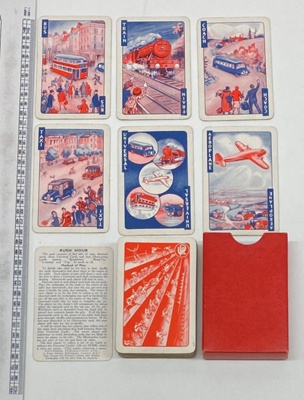 Rush Hour- Card Game ; UPL (Universal Publications Limited); Ca. 1930 ...