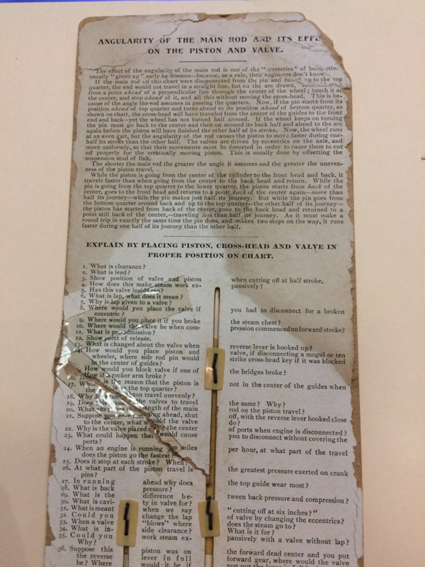 Traveling Engineer' Examination Chart; A-1933 | eHive