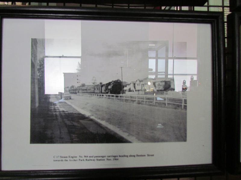 Photograph - 'C17 steam engine No. 964 and passenger carriages heading ...