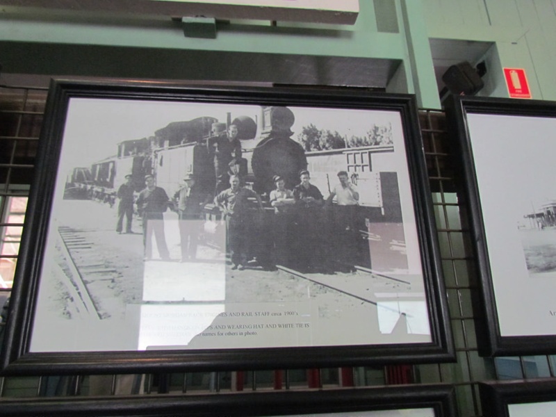 Photograph - 'Mount Morgan Rack Engines and Rail Staff'; A-0190 | eHive