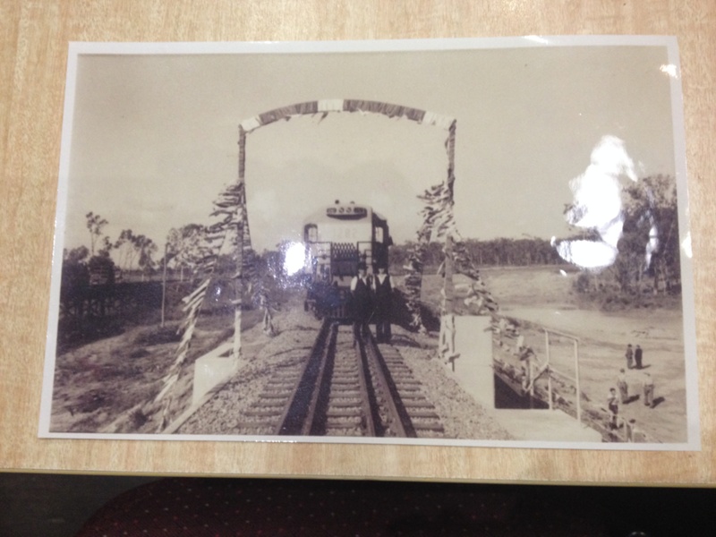 Calliope River Railway Bridge Opening 1966 : Photograph and Ribbon ...