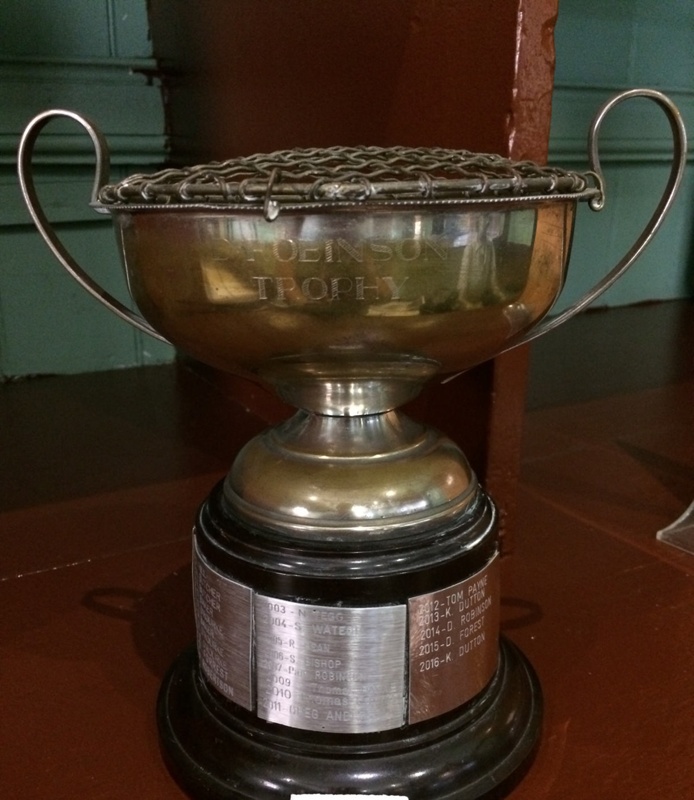 Trophy - D Robinson Trophy; 1969; A-0940 | eHive