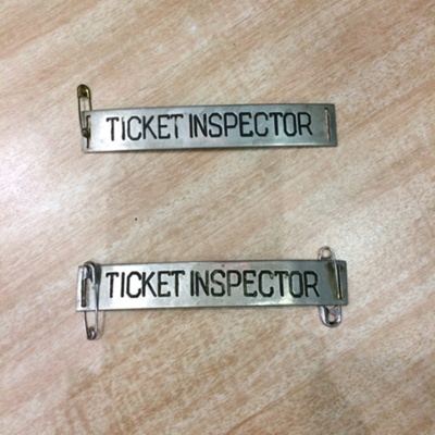Ticket Inspector Badge - Tram; A-1008 | eHive