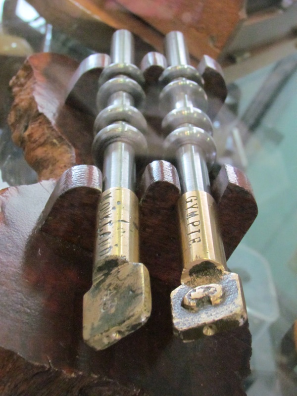 Display of Two Staves (staff); A-0206 | eHive