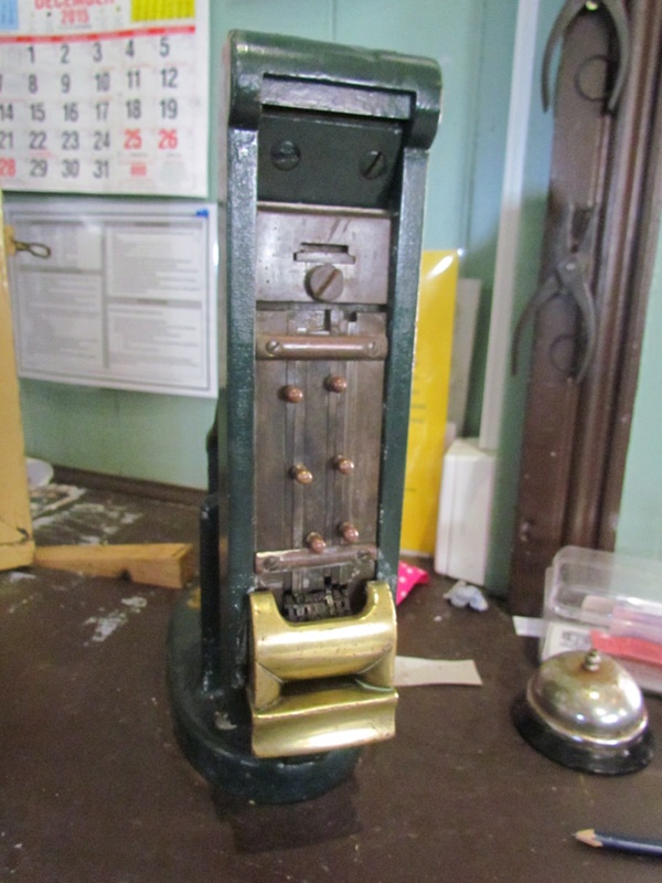 Railway Ticket Stamping Machine; c. 1900; A-0001 | eHive