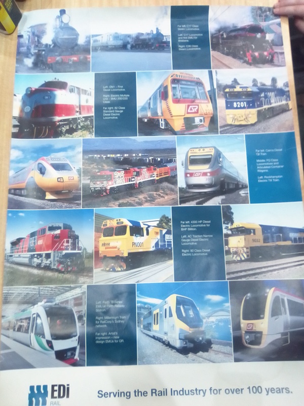 EDI Rail Train Poster; A-1753 | eHive