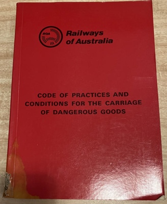 Railways of Australia - Code of Practices and Conditions for the ...
