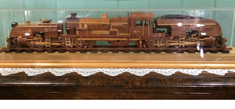 Model of Bayer-Garratt Steam Locomotive; 2000; A-1956 | eHive
