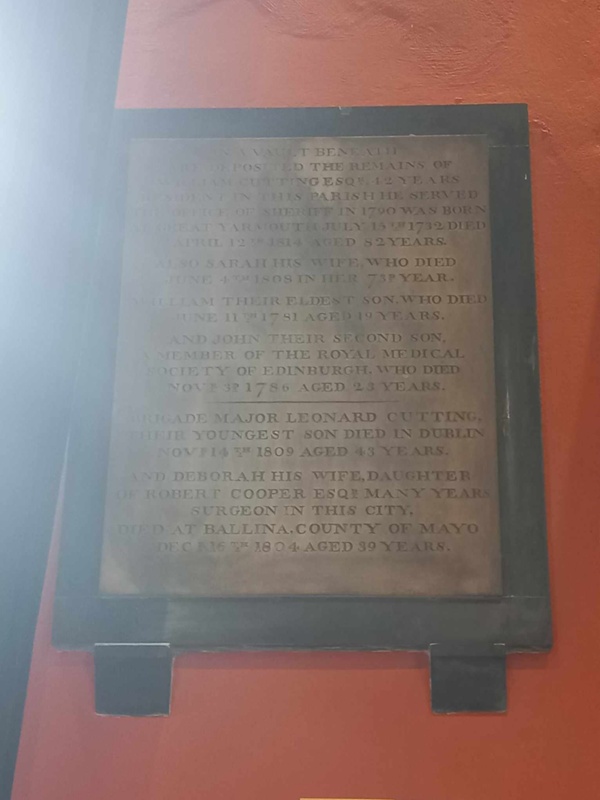 Wall Tablet: William Cutting. ; NHCT.1977.16.A.02 | eHive