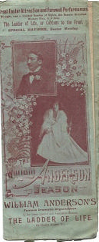 Lyceum Theatre Sydney program- The Ladder of Life early 1900s Stirling ...