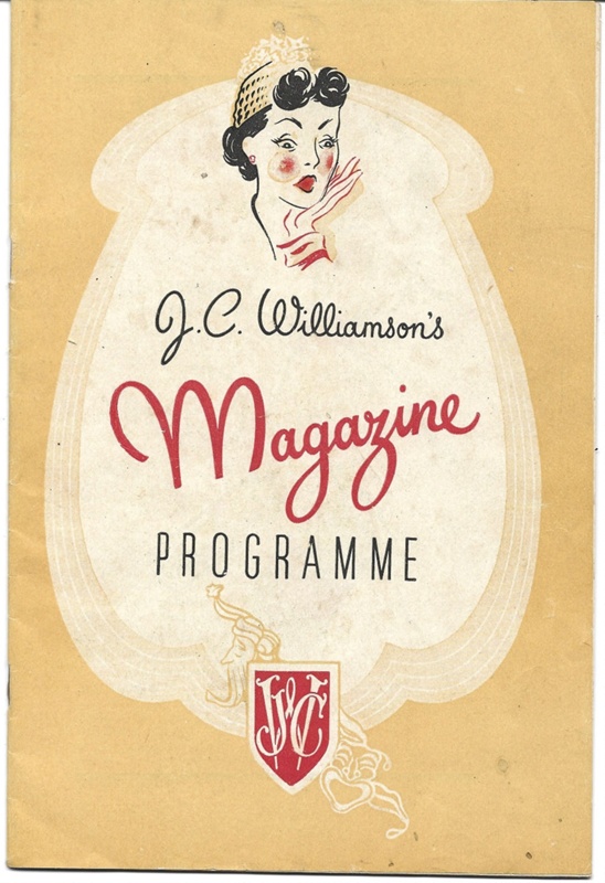 JC Williamson Magazine Programme 1948 His Majesty's Melbourne Ballet ...