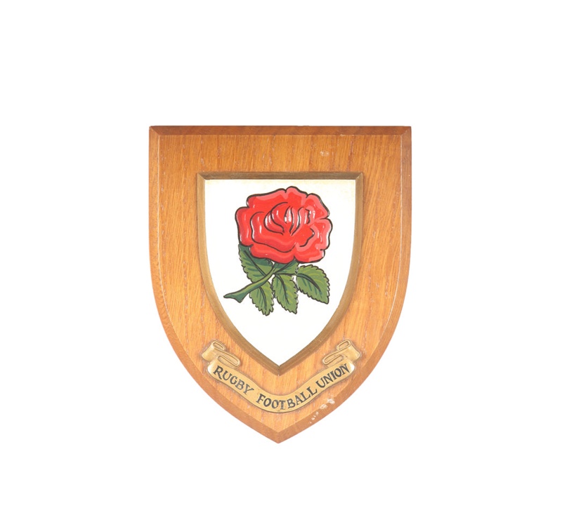 Plaque - Rugby Football Union with crest; OB0136 | eHive