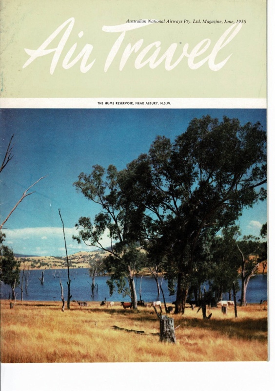Air Travel Flight Magazine (ANA) - June 1956 ; TAHS.0606 | eHive