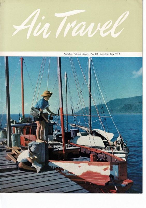 Air Travel Flight Magazine (ANA) - July 1953; TAHS.0574 | eHive