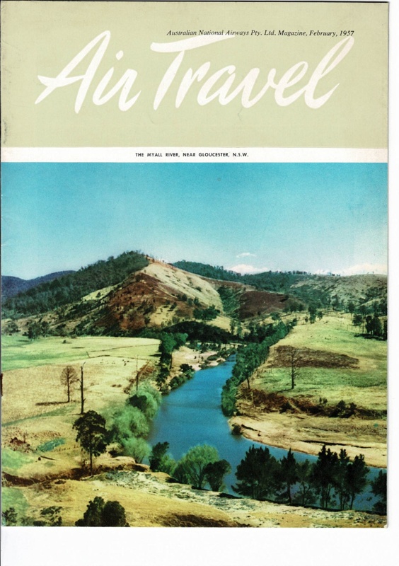 Air Travel Flight Magazine (ANA) - February 1957 ; TAHS.0614 | eHive