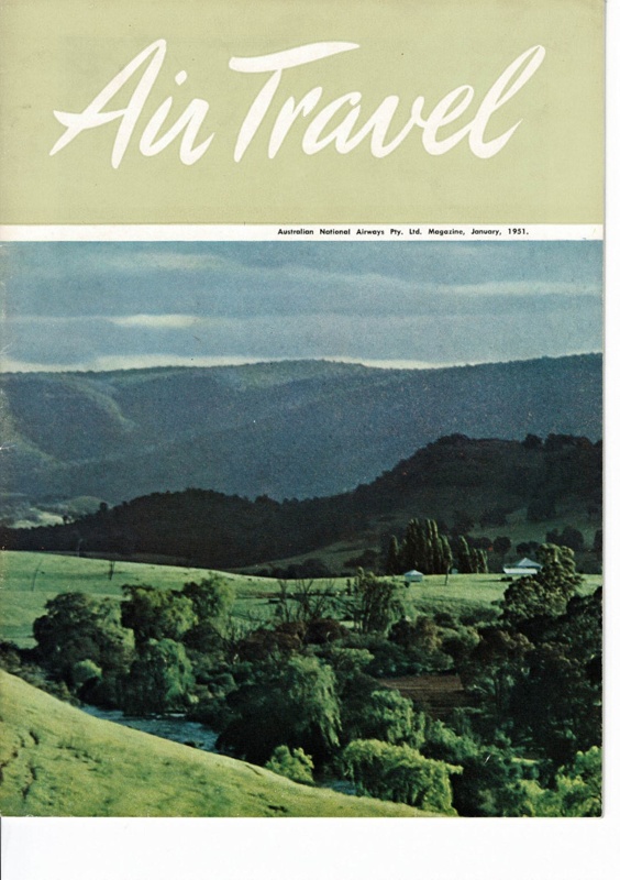 Air Travel Flight Magazine (ANA) - January 1951; TAHS.0545 | eHive