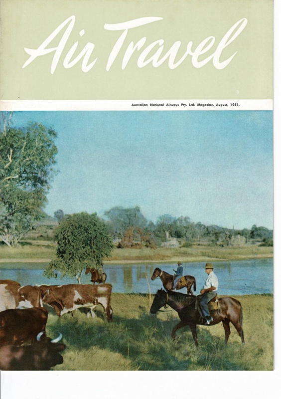 Air Travel Flight Magazine (ANA) - August 1951; TAHS.0551 | eHive