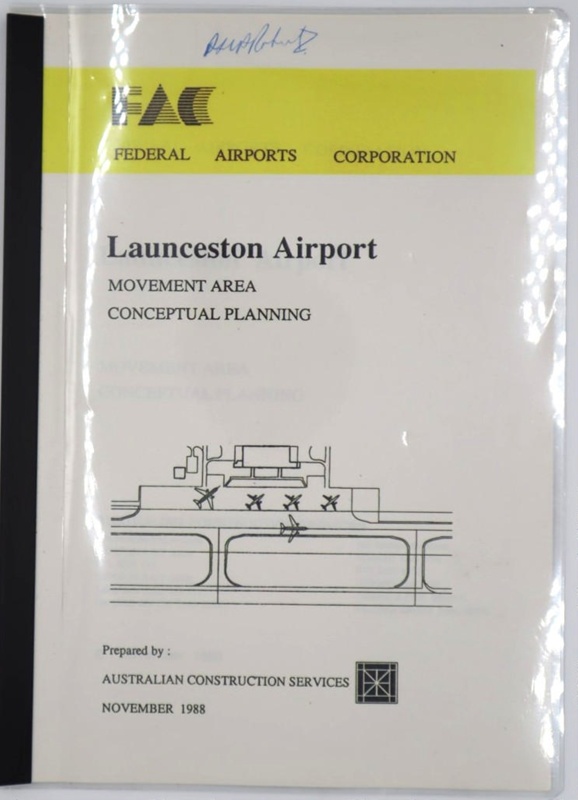 Launceston Airport Movement Area Conceptual Planning Study on dated ...