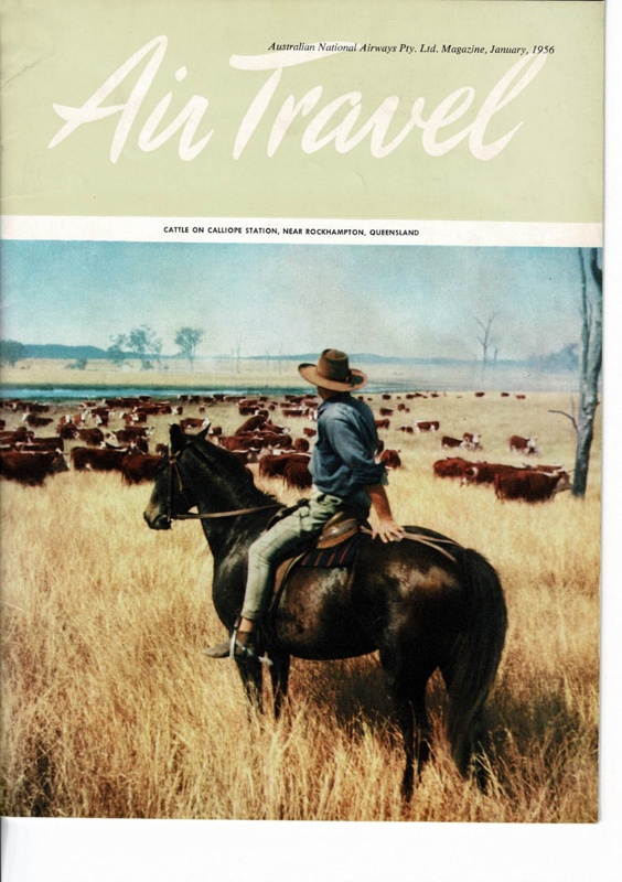 Air Travel Flight Magazine (ANA) - January 1956 ; TAHS.0601 | eHive