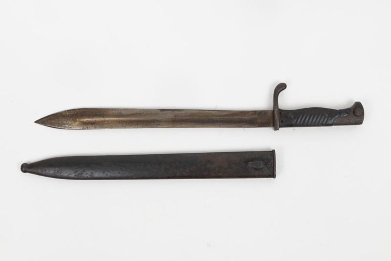 WWI German Bayonet made by Lutterman. A Bayonet is a knife, dagger ...