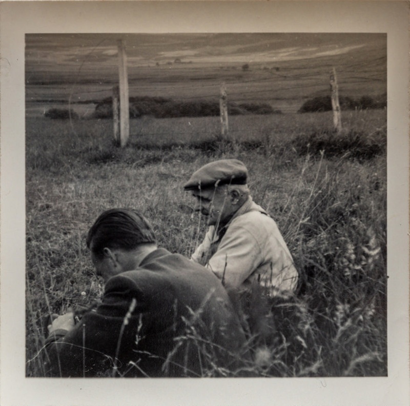 Photograph, James Kellas also known as 'Hillies', Cabrach; 1950s; CT ...