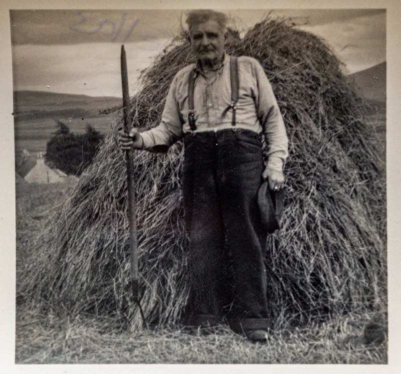 Photograph, James Kellas, also known as 'Hillies', Cabrach; 1940s; CT ...