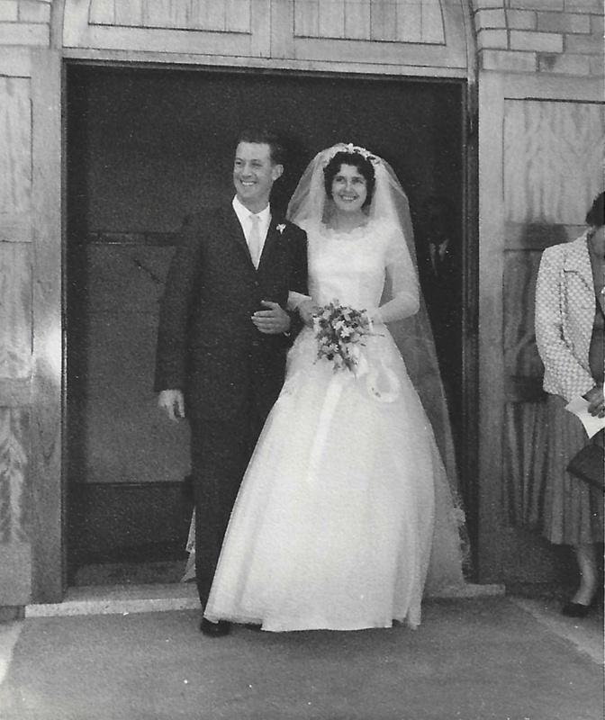 Patricia Pfeiler and Trevor Kelley : Wedding ; 1961 | eHive