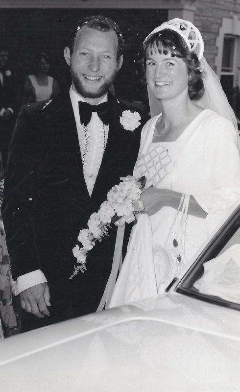 Sharon Miles and Stephen Keith Schultz [1954-1998] : Wedding; 1977 | eHive