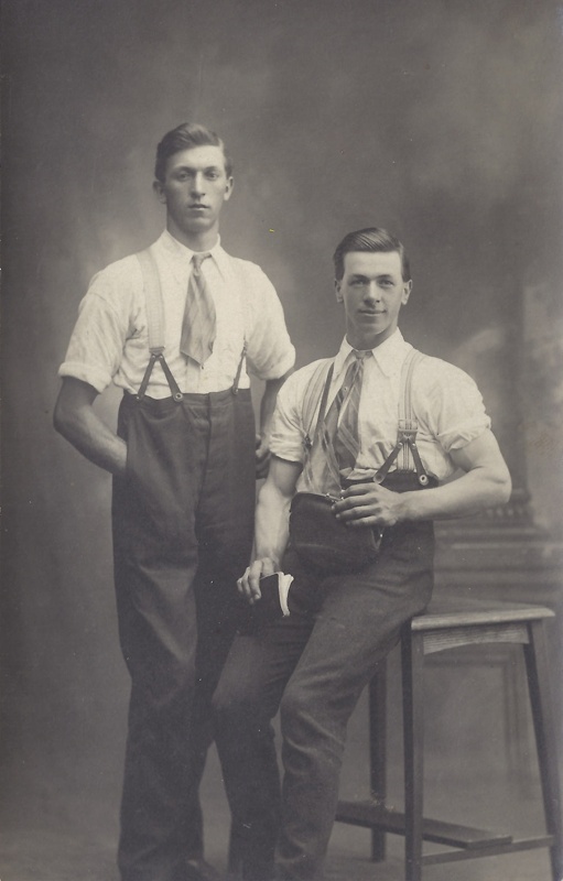 Leonard John Caldicott [1892-1979] and Allan Green [1893-1981]; circa ...