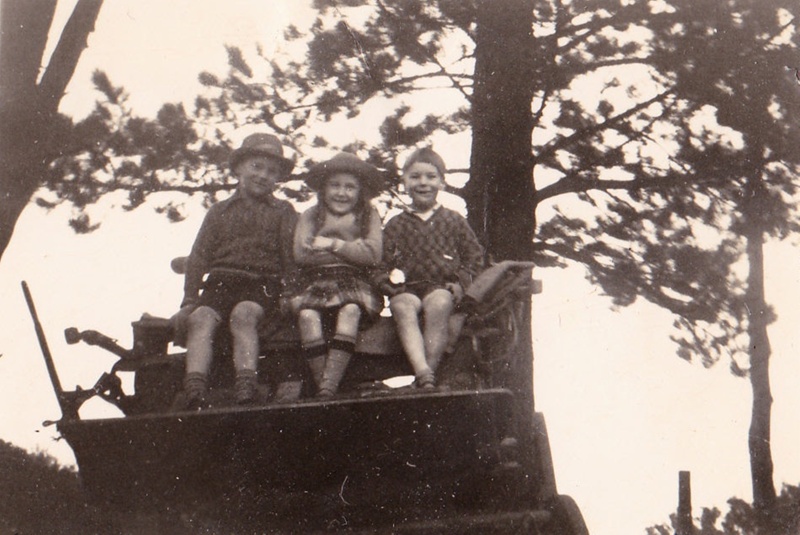 Ashley, Maxine and Harleigh Mason; Circa 1940 | eHive
