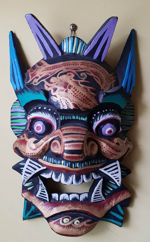 Topeng dance mask (Demon) - Indonesia; IDN-01 | eHive