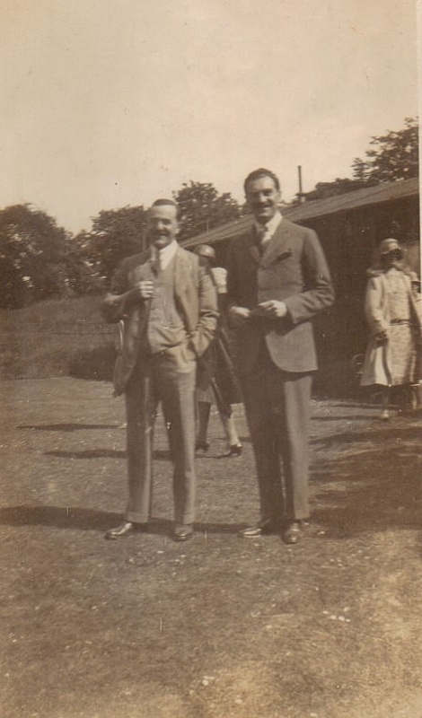 KCHL 1920s Two Men Smiling; 1920s; 13077 | eHive
