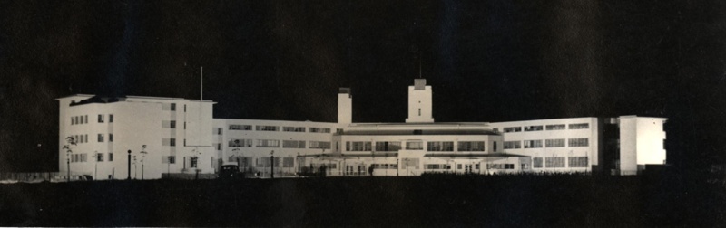 KCH 1937 Hospital Floodlit; 14 July 1937; 12078 | eHive